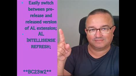 Al Extension Releasepre Release Switcheroo And Al Intellisense Gets A Refresh Or Not In
