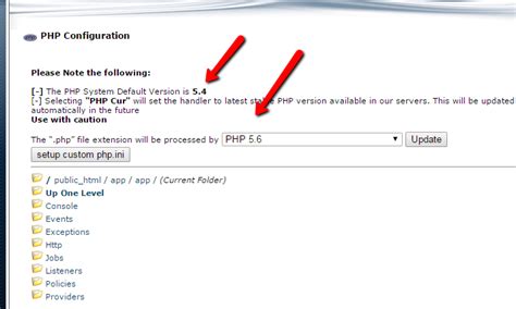 Apache Laravel Thinks That My Php Version Does Not Meet Their Minimum