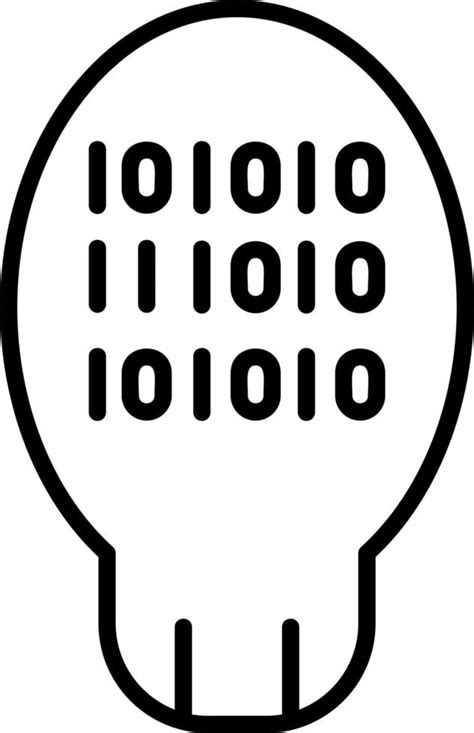 Binary Vector Icon 20316833 Vector Art At Vecteezy