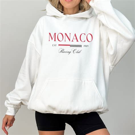 Monaco Hoodie Monaco Racing Club Hoodie Racing Lover T Sunday Racing