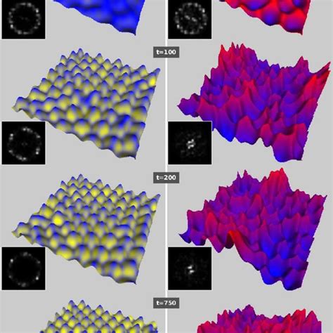 Spatio Temporal Evolution With And Without Right Panel Redeposition
