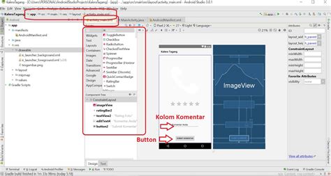 Membuat Button Pada Android Studio Petunjuk Onlene