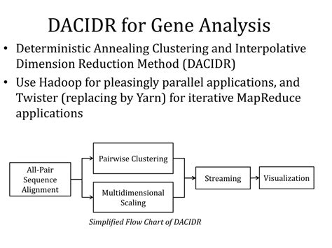 Ppt Dacidr For Gene Analysis Clustering Reduction And Alignment Visualization Powerpoint