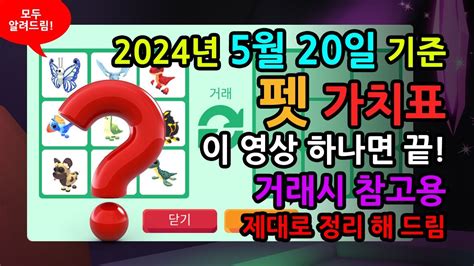 입양하세요 펫 2024년 5월 20일 입양하세요 가치표 펫가치 입양하세요가치 Youtube