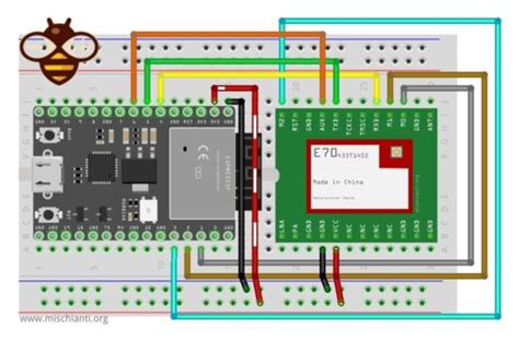 Connecting The Ebyte E70 To Esp32 C3s3 Devices And A Simple Sketch