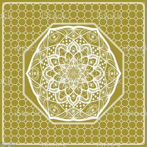장식 만다라 꽃 장식입니다 패턴입니다 벡터 일러스트 레이 션 부족 민족 아랍어 인도 모티브 패션 디자인 벽지 초대에 대 한 0명에 대한 스톡 벡터 아트 및 기타 이미지