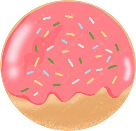 간단한 도넛 딸기 핑크 도넛 그림 Png 일러스트 및 이미지 에 대한 무료 다운로드 Pngtree