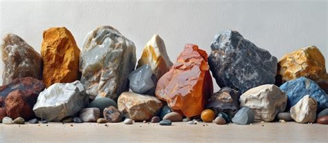 Cluster Of Rocks Premium Ai Generated Image