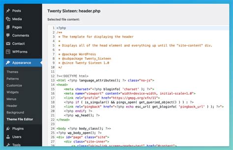 How To Separate Header From Body In Html In Wordpress Expert Tips Wp