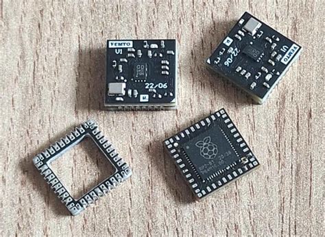 Femto Is A Rp2040 12x12mm Pcb Module Electronics Lab