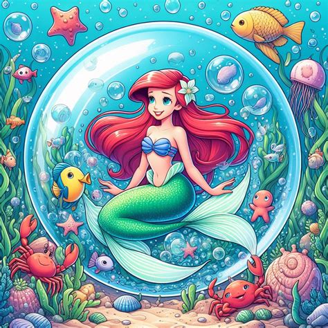Princess Ariel Trapped In A Bubble 101 By Carlosuriel13 On Deviantart