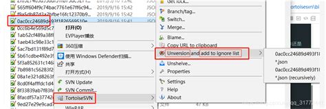 Svn设置忽略文件和文件夹svn Ignore List Csdn博客