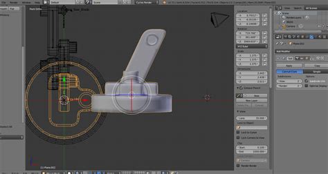 Hard Surface Modeling Practice For Robot Modeling Works In Progress