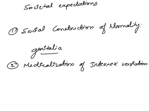 SOLVED A Surgeon Recommends Surgery To Make The Genitals Of An