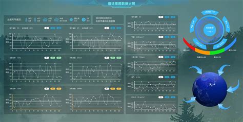 100个酷炫的数据可视化大屏总有一款适合你含演示实例 完竣世界