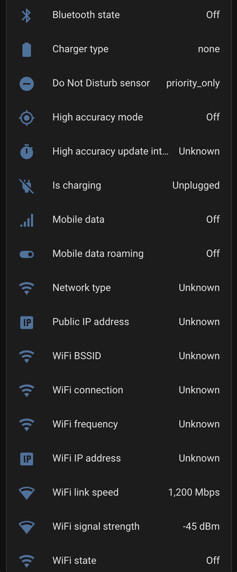 Sensors Are Updated In Companion App But Are Mostly Unknown On Haos Home Assistant