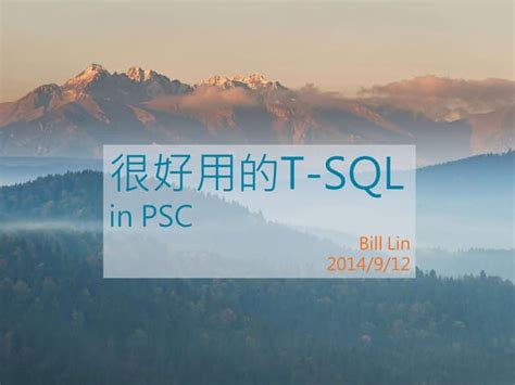 T Sql Pivot Unpivot Except Intersect Pptx