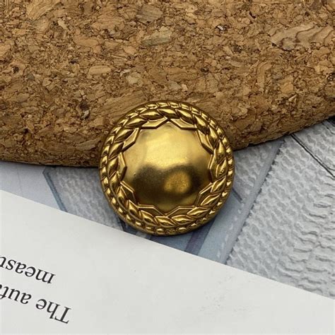 5pc Vintage Buttons Texture Buttonsfashion Coat Button Etsy