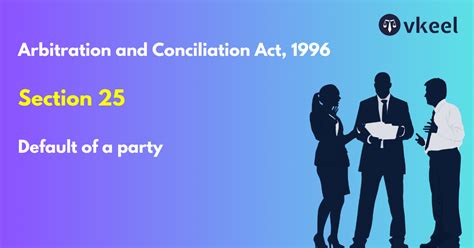 Section 25 Arbitration And Conciliation Act 1996 Vkeel Legal Blog
