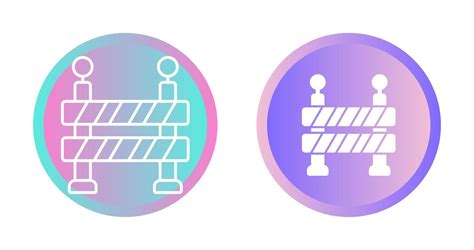 Barrier Vector Icon 22462862 Vector Art At Vecteezy