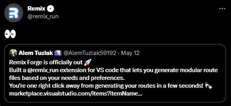Alem Tuzlak On Linkedin Opensource Remix React Vscode Extensions Software