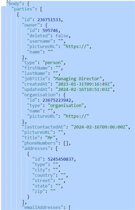 Cant Access Address Property In Nested Array Item Power Platform