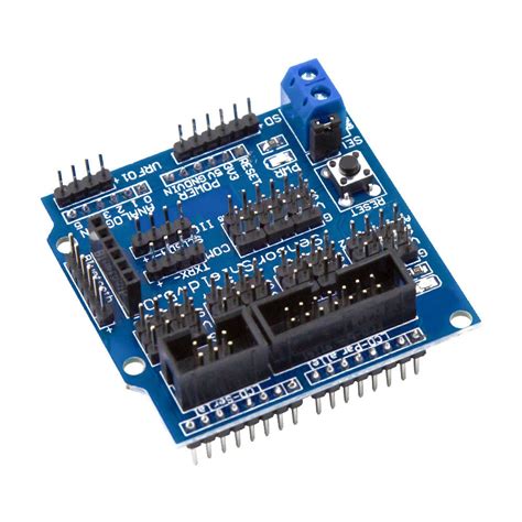 บอร์ดขยายเซนเซอร์ v5 0 อุปกรณ์เสริม สําหรับหุ่นยนต์ arduino v5 shopee thailand