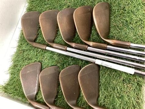 Ping Eye 2 Beryllium Copper Iron Set 9pcs 3 9 W S Micro Taper Flex Ui Rh Used Ebay