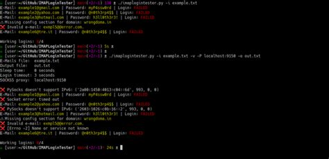 GitHub Rm IMAPLoginTester A Simple Python Script That Reads A Text File With Lots Of E