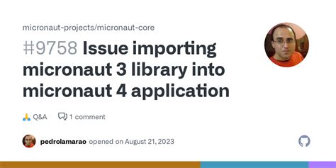 Issue Importing Micronaut Library Into Micronaut Application Micronaut Projects Micronaut