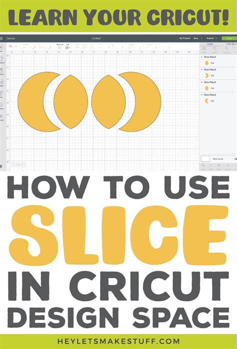 Using Slice In Cricut Design Space Artofit