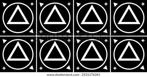 Vfx Camera Motion Tracking Markers Set Stock Vector Royalty Free 2531176341 Shutterstock