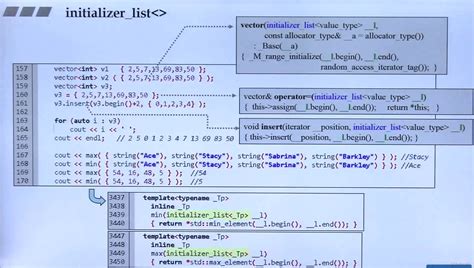 c 11and14新标准——统一初始化（uniform initialization）、initializer list（初始化列表