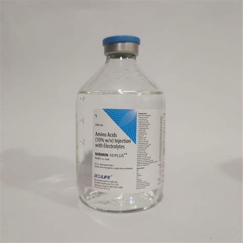 Aminoacid 10 W V Nirmin 10 Plus At ₹ 450 Bottle Surat Id 26039083262