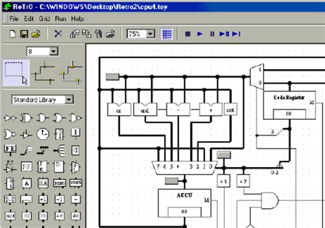 Sample Cpu Design In Retro Download Scientific Diagram