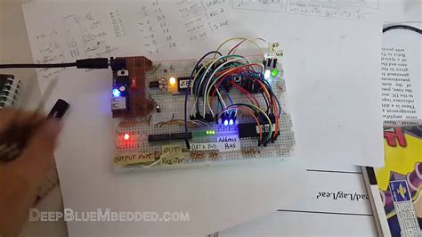Z80 Microprocessor Testing Example Youtube