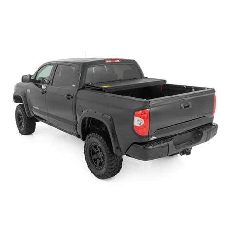 Rough Country Hard Low Profile Bed Cover For 2007 2021 Toyota Tundra 5