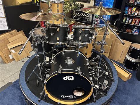 Pdp By Dw Concept Maple 2021 Satin Black Reverb