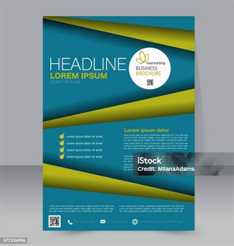 전단지 템플릿입니다 비즈니스 브로셔 디자인용 편집 가능한 A4 포스터 광고에 대한 스톡 벡터 아트 및 기타 이미지 광고 교육 기업 재무와 산업 Istock