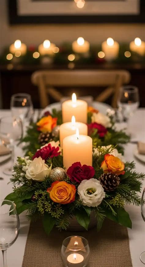 Fresh Flowers Christmas Centerpieces 21 Stunning Ways To Decorate