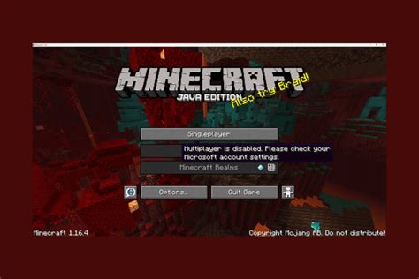 Minecraft Wont Allow To Play Multiplayer Heres What To Do