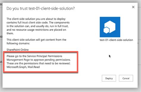 Consider Avoiding Declarative Permissions With Azure Ad Services In Sharepoint Framework Projects