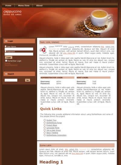 dotnetnuke skins free dotnetnuke skins download for business websites