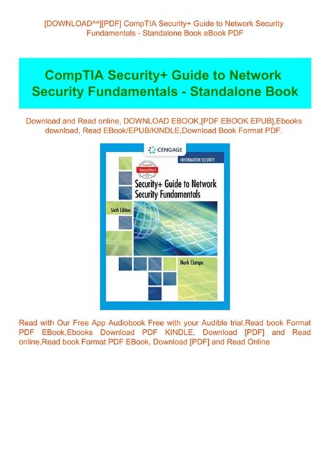 [download ][pdf] comptia security guide to network security