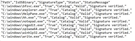 Reporting On Digitally Signed Files With Powershell Scripting Blog