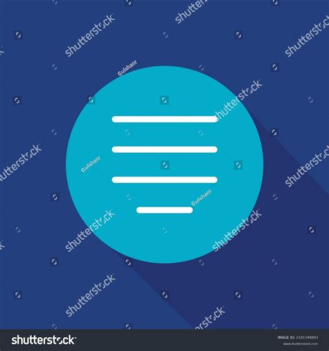 Center Alignment Vector Icon Center Align Stock Vector Royalty Free Shutterstock