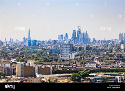 London Skyline From The Arcelormittal Orbit Sculpture Viewing Deck