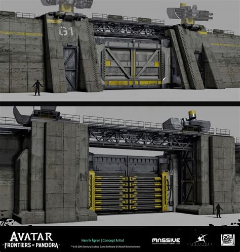 Artstation Rda Constructions And Props Sci Fi Architecture