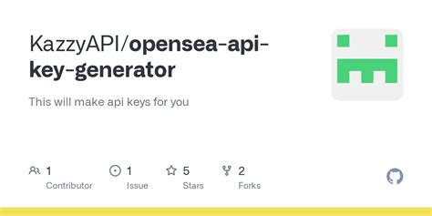 Github Kazzyapi Opensea Api Key Generator This Will Make Api Keys For You