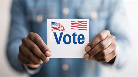 Promoting Voter Engagement With A Vote Sign Premium Ai Generated Image